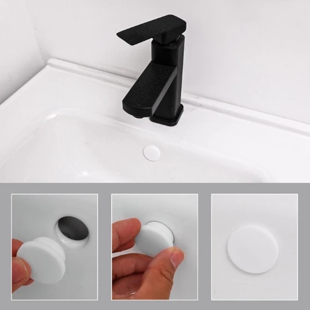 10pcs Drain Seal Wash Basin Overflow Ring Sink Hole Overflow Cover