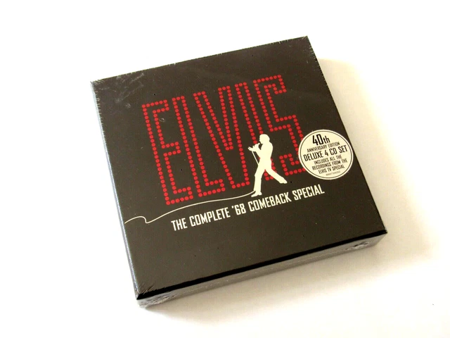 ELVIS PRESLEY - Complete '68 Comeback Special ; RARE Deluxe 4-CD Box ...