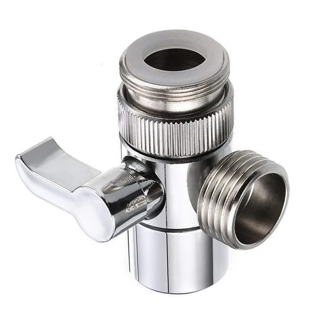 FR 3 WAY Sink Splitter Diverter Valve Copper Faucet Valve for Shower ...