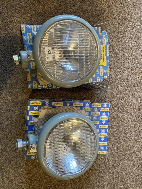 MASSEY FERGUSON TRACTOR lamps lights headlamps Butlers Headlamps MF35 ...