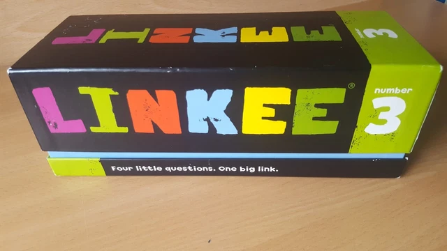 LINKEE NUMBER 3 Edition Family Card Quiz Game By Ideal 2018 PART SEALED ...