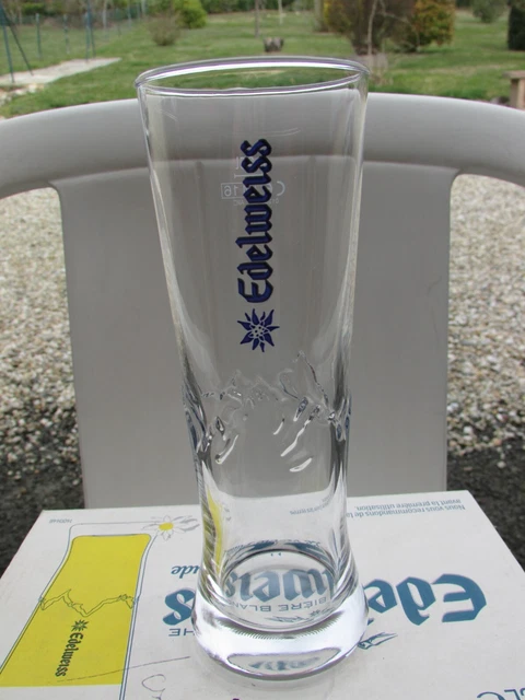 LOT DE 6 verres à bière Edelweiss 25cl dans leur carton d'origine EUR 12,00 - PicClick FR