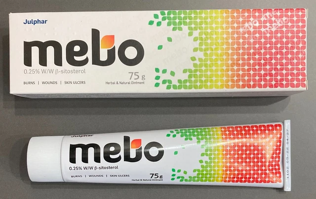 MEBO HERBAL & Natural Ointment for Burns & Wounds 75g Tube. (Expiry ...