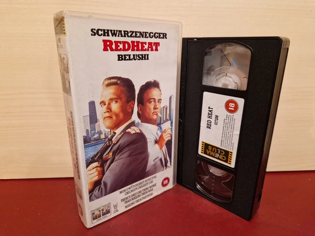 RED HEAT - Arnold Schwarzenegger - James Belushi - PAL VHS Video Tape ...