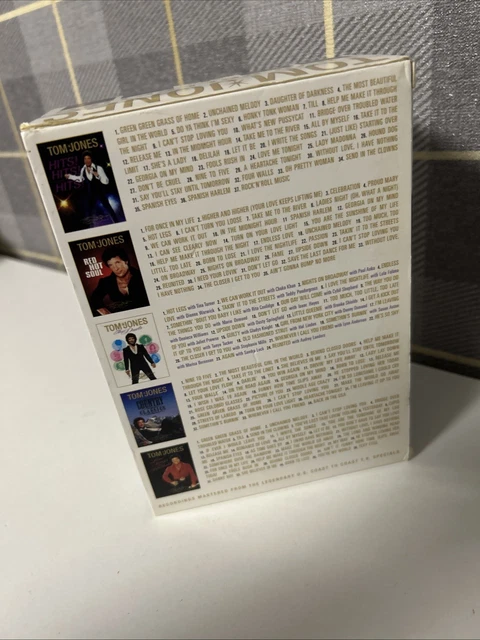 TOM JONES COLLECTION - RARE 5 DVD Boxset - COUNTRY, HITS, DUETS, SOUL ...