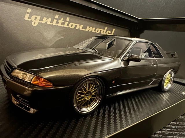 IGNITION MODEL 1/18 Nismo R32 GT-R S-Tune Gun Gray Metallic Diecast ...