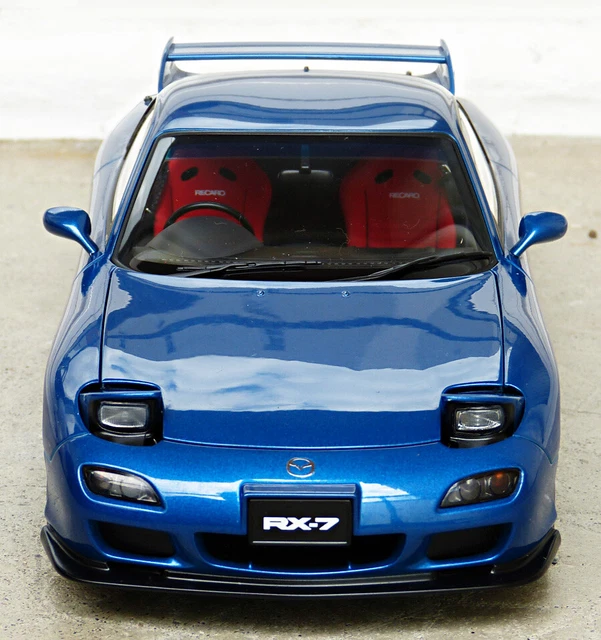 1/18 AUTOART MAZDA RX-7 FD3S Spirit R Type A Metallic blue Very Rar ...