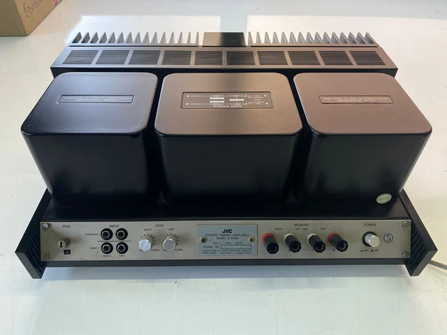 AMPLIFICATORE JVC M-3030 Stereo Power Amplifier Serial 12300131 Made In ...