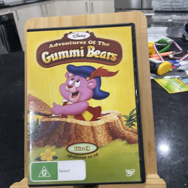 DISNEY ADVENTURES OF The Gummi Bears Disc 3 DVD region 4 rare $20.00 ...