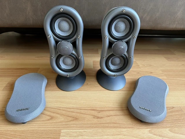 SONY SS-MS835 PASCAL Home Cinema Satellite Speakers Real Metal Build (2 ...