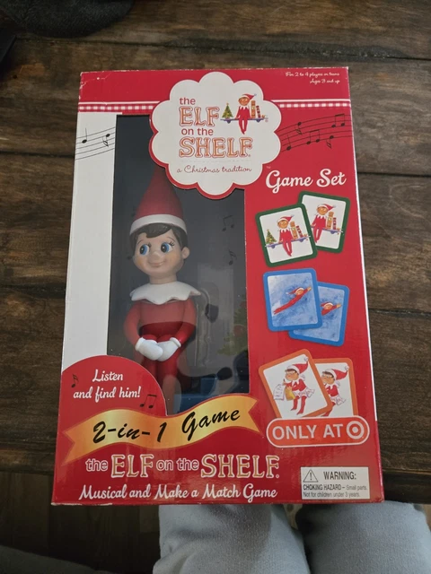 THE ELF ON the Shelf 2 in 1 Game Set Musical Match Game- Factory Sealed ...