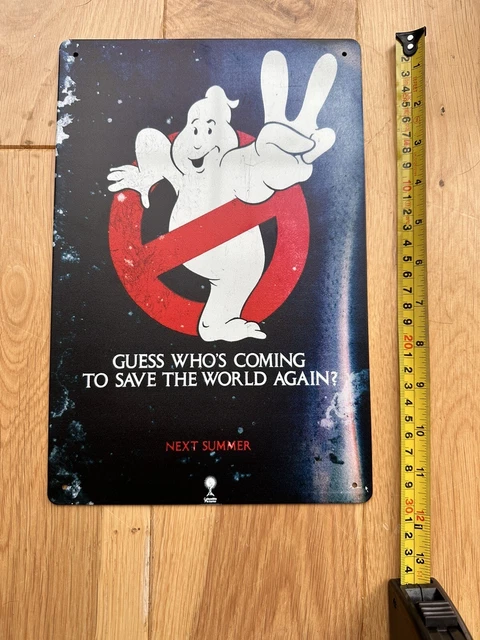 GHOST BUSTERS METAL Sign RETRO Kitchen GARAGE BAR PUB MAN CAVE £4.99 ...