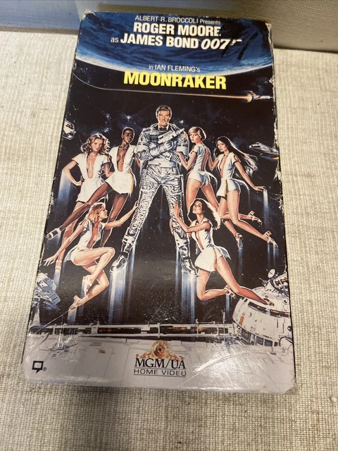 JAMES BOND 007: Moonraker - Roger Moore (VHS, 1979) £3.85 - PicClick UK