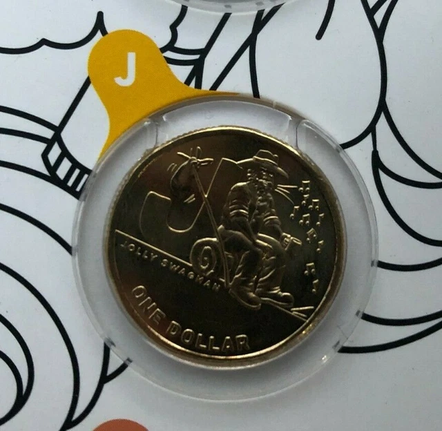 AUSTRALIA: THE GREAT Aussie Coin Hunt 2 - 2021 $1 Alphabet Letter J Unc ...