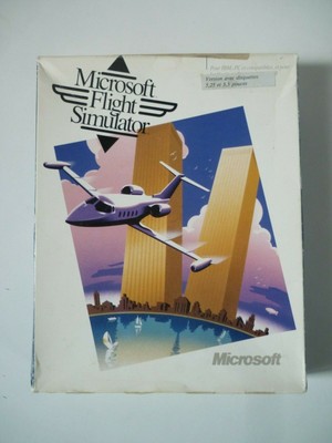 MICROSOFT FLIGHT SIMULATOR 1988 [3,5 inch diskette version] [FR version ...