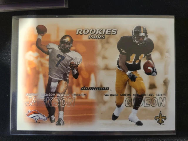 2000 PAIRES DOMINION Rookies Jarious Jackson Sherrod Gideon #236 ...