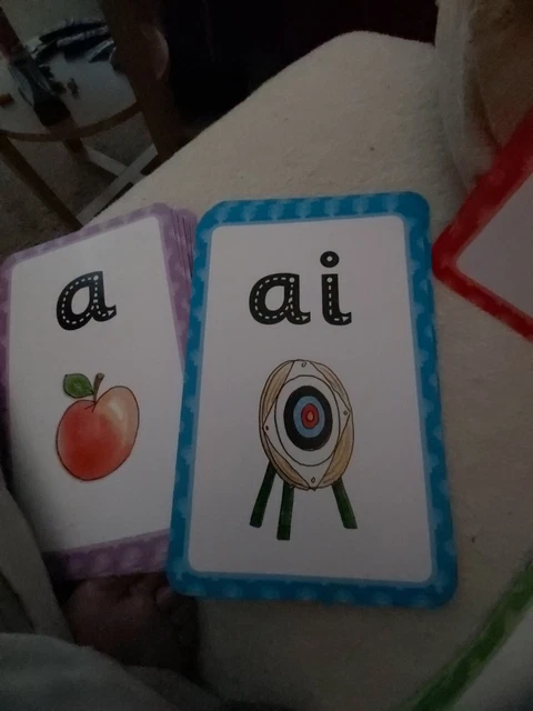 JOLLY PHONICS FLASH cards Full Phases 1 to 4 I Think £0.99 - PicClick UK