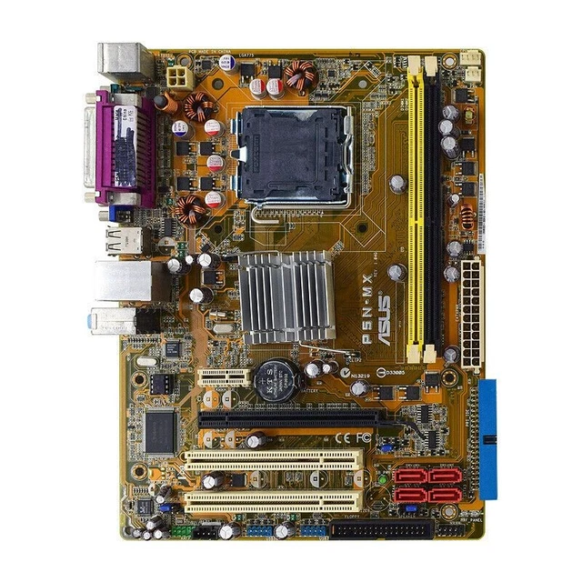 ASUS P5N-MX LGA775 mATX Motherboard NVIDIA GeForce 7050 DDR2 4GB SATA2 ...