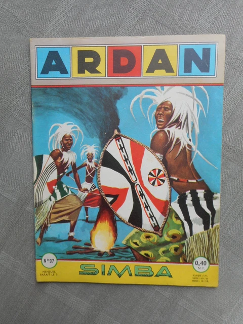 ARTIMA ARDAN TIM L'AUDACE 1ere SÉRIE N° 97 1960 EN BON ÉTAT EUR 10,00 ...