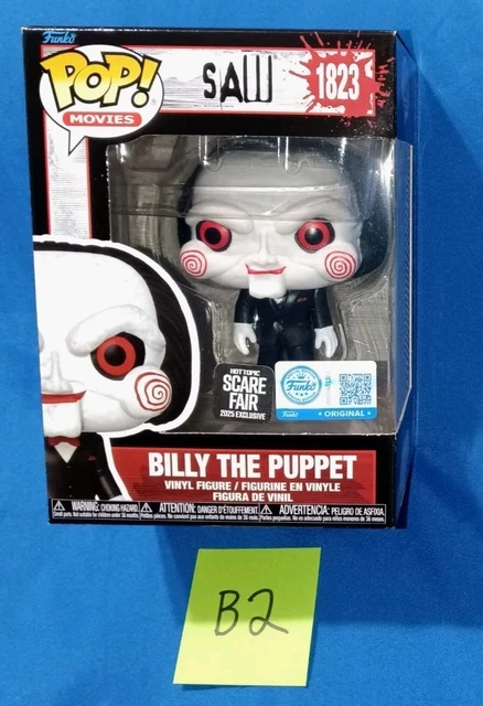 FUNKO POP SCARE Fair 2025 Billy The Puppet 1823 Hot Topic Exclusive w ...