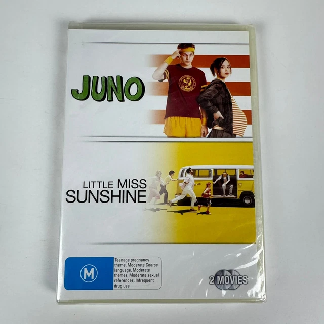 JUNO / LITTLE Miss Sunshine (2 DVD set 2011) Region 4 new sealed $7.75 ...