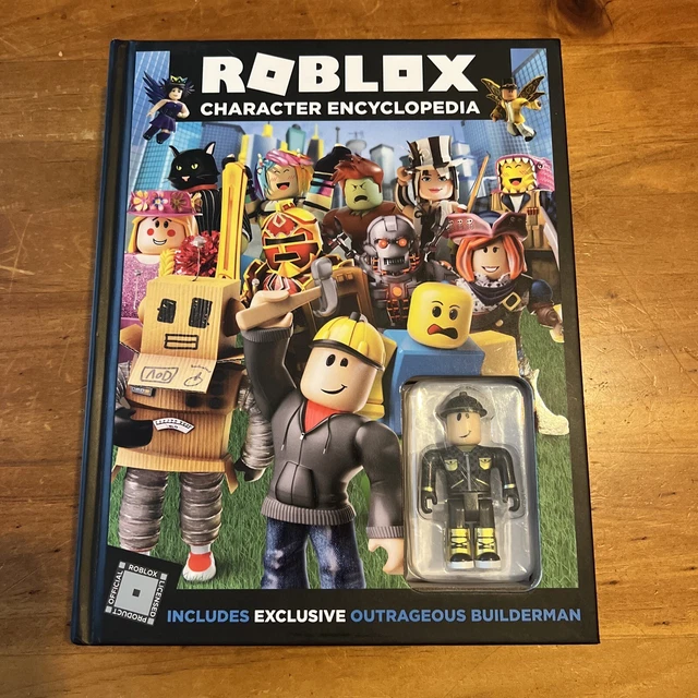 ROBLOX CHARACTER ENCYCLOPEDIA Hardcover + Exclusive Outrageous ...