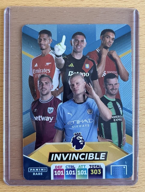 PANINI ADRENALYN XL Premier League 2025 Invincible Sapphire Parallel ...