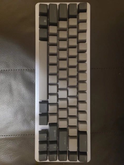 DROP ALT 65% Mechanical Keyboard (Low Profile) Silver - Halo Clear £105 ...