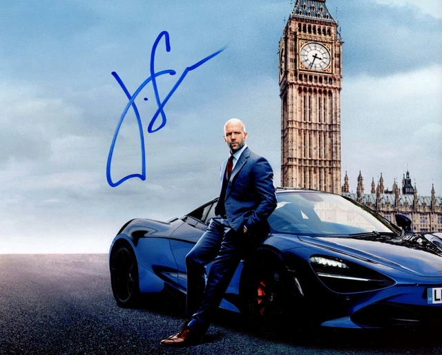 ORIGINAL ACTOR AUTOGRAPH JASON STATHAM / Fast and Furious / 20x25 Photo ...