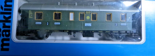 MÄRKLIN H0 4100 Passenger Car 2 3. Class The DRG New Original Packaging ...