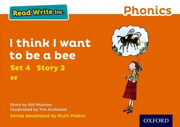 READ WRITE INC. Phonics: Orange Set 4 Storybook 2 I Think I Want to Be ...