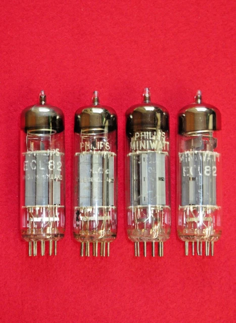 1X ECL82 PHILIPS Röhre geprüft TOP Tube NEW 6BM8 Valve Valvula Valvola ...