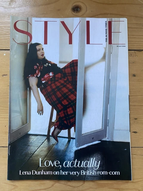 SUNDAY TIMES STYLE Magazine 29 July 2025 Lena Dunham Cover £1.68 ...