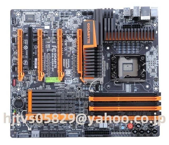 GIGABYTE GA-X58A-OC MOTHERBOARD Intel X58 Lga 1366 6 Ddr3 Dimm Atx ...