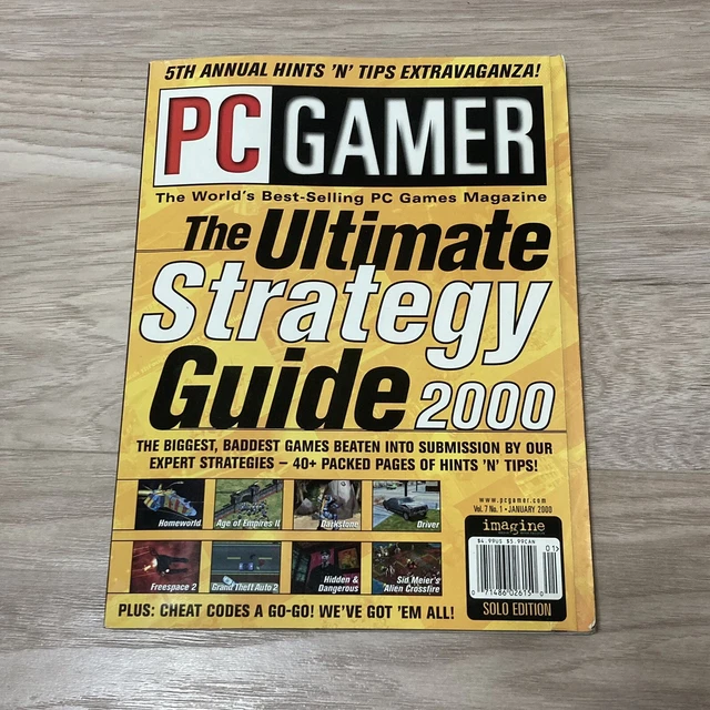PC GAMER THE Ultimate Strategy Guide 2000 Imagine Video Game Magazine ...