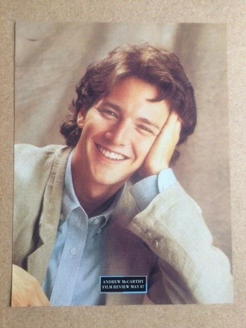 ANDREW MCCARTHY ORIGINAL Vintage Film Review Magazine Poster £13.00 ...