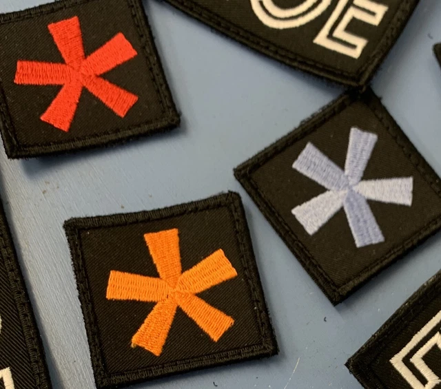 2 POLICE ARV Star Patches/Badges. Hook Back. Airsoft £9.75 - PicClick UK