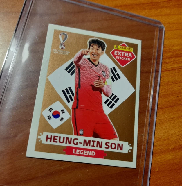 PANINI EXTRA STICKER Legend World Cup Qatar 2022 Heung-Min Son Bronzo ...
