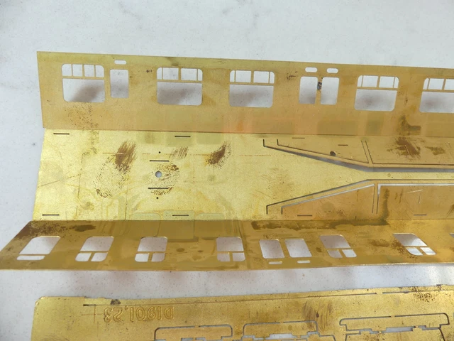 ALISTAIR WRIGHT 5522 LMS 3rd class dining car brass kit OO gauge £31.92 ...