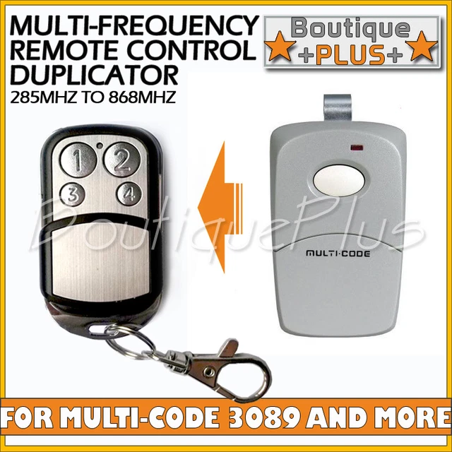COMPATIBLE REMOTE FOR 3089 Multi-code Multicode 308911 Linear MCS308911 ...