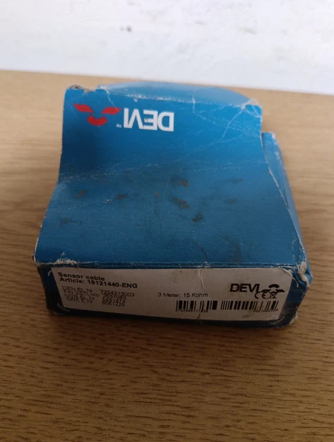 Devi Underfloor Heating Temperature Sensor Probe With 3m Lead 19121440 Eng £9 99 Picclick Uk