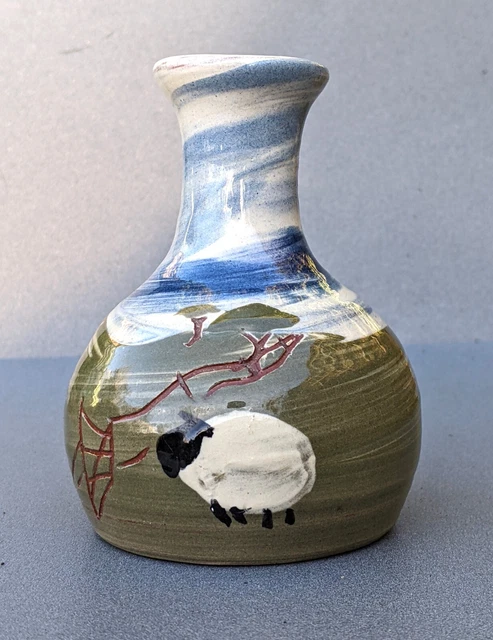 CAROLINE SMITH ABBOT Pottery Bud Vase in v.g.c. EUR 7,16 - PicClick DE