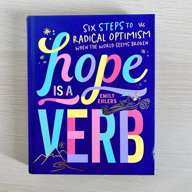 HOPE IS A Verb Book By Emily Ehlers EUR 10,67 - PicClick IT