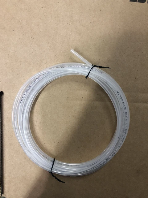 5 METER CLEAR Fuel Pipe Hose Line 2mm ID 4mm OD Auto Oil Pump Dedicated ...