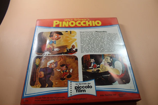 VINTAGE WALT DISNEY Pinocchio Super 8mm Color magnetton Film used $39. ...