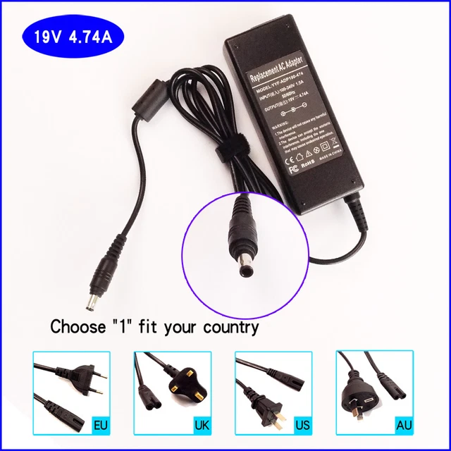 LAPTOP AC POWER Adapter Charger for Samsung NP-R730-JA01PL NP-R730 ...