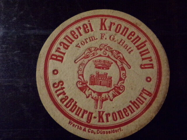 ANCIEN SOUS BOCK Biere Brasserie Kronenbourg Kronenburg F.g Alsace EUR ...