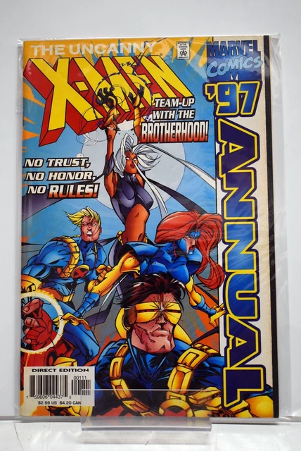 MARVEL COMICS THE Uncanny X-Men Annual #10 1986 1ère application X ...