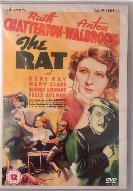 THE RAT (1937) Ruth Chatterton, Anton Walbrook, Rene Ray (NETWORK DVD ...