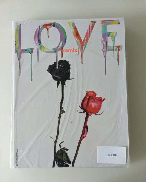 LOVE MAGAZINE REMIX 11 S/S2014 FLOWERS Inez & Vinoodh 87/100 Copies ...